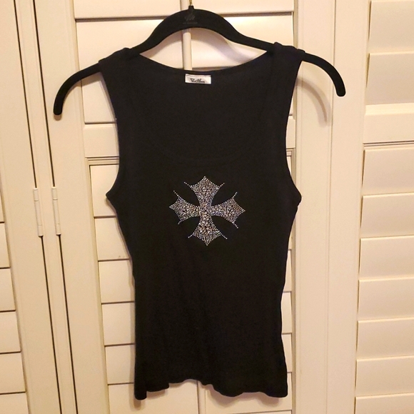 Vocal | Tops | Vocal Sequin Studed Tank Top | Poshmark